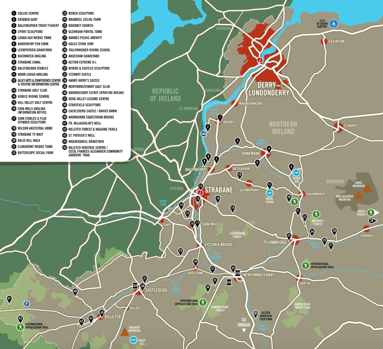 Maps and Brochures - Visit Derry